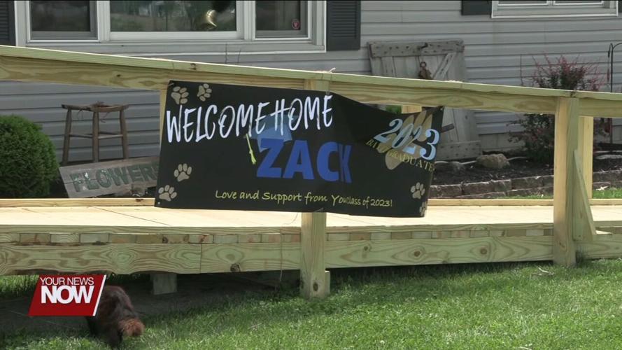 Bath community surprises recovering Zack Carlson with birthday parade | News | hometownstations.com