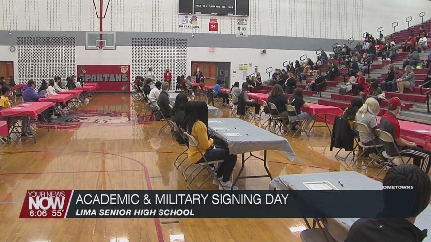 Academic & Military Signing Day at Lima Senior High School | News ...