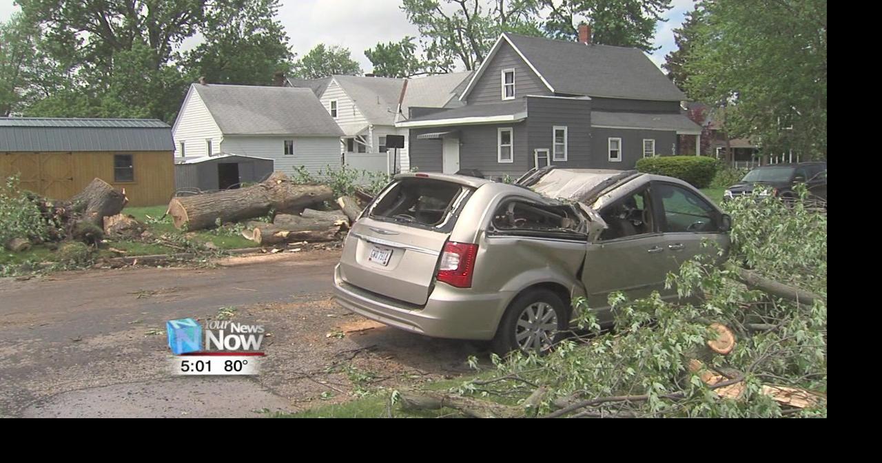 Microburst, gustnado cause damage to Van Wert city | News ...