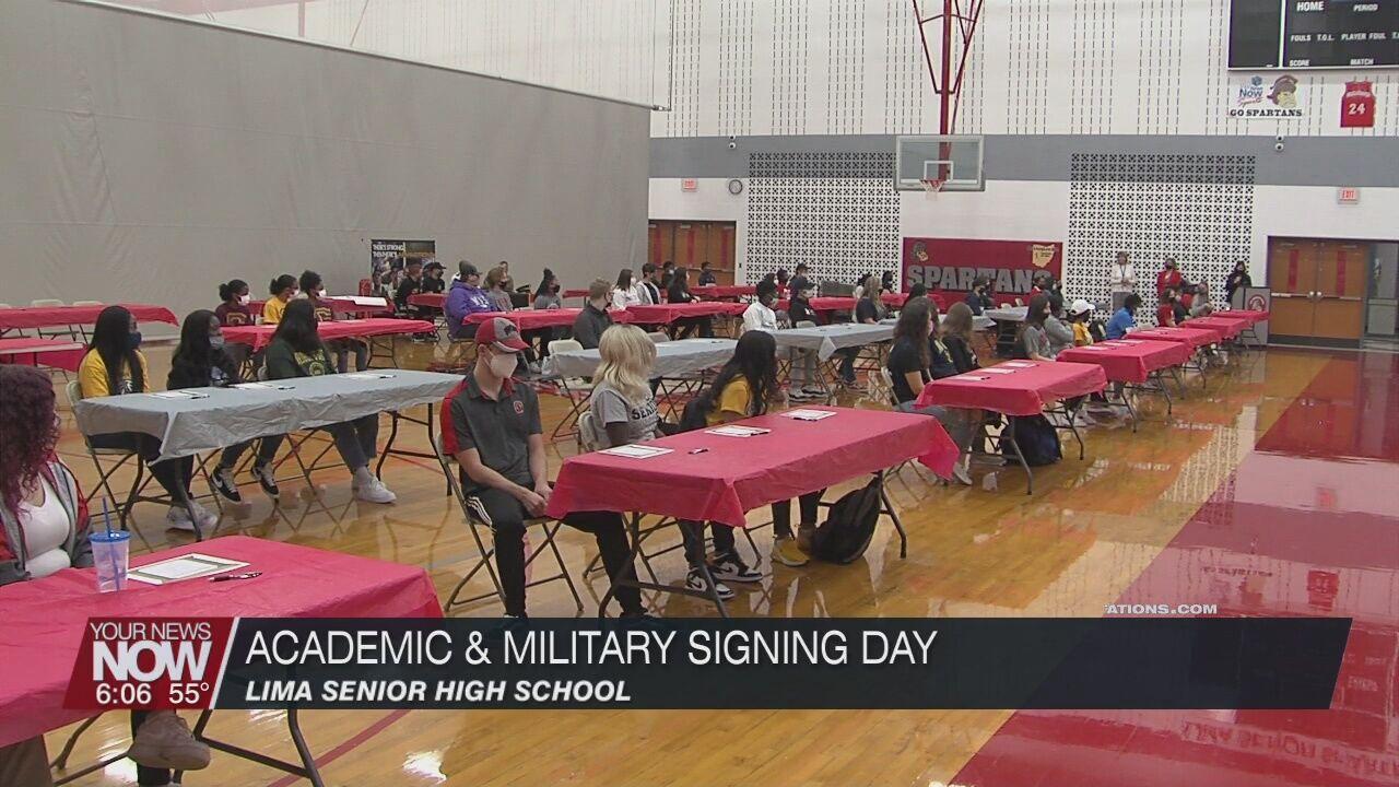 Academic & Military Signing Day at Lima Senior High School | News ...