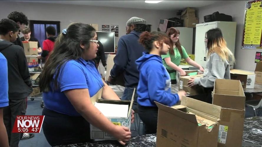 Heir Force students far exceed food drive goal with over 13,000 items ...