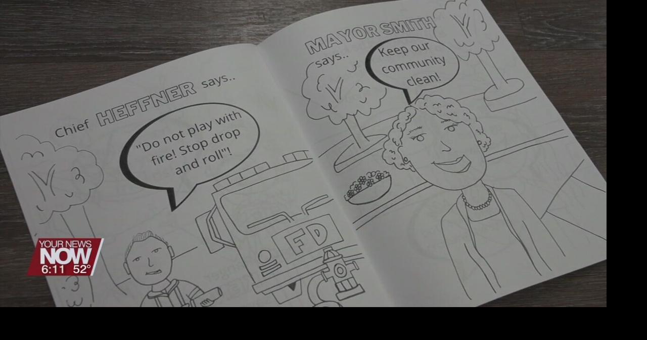 City of Lima "Safety First" coloring book now available full of tips ...