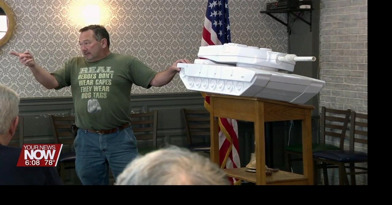 Lima Kiwanis Club hears details about Tanks over the Riverwalk project ...