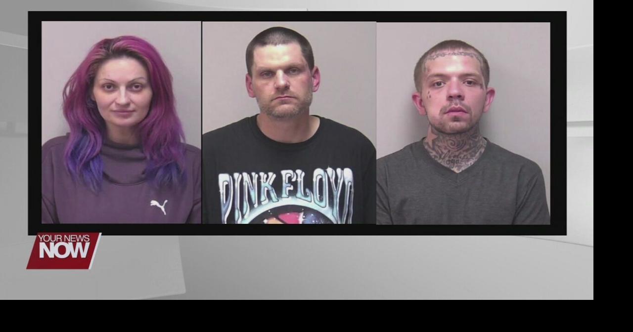 Three Findlay residents were arrested after a drug bust Tuesday morning ...