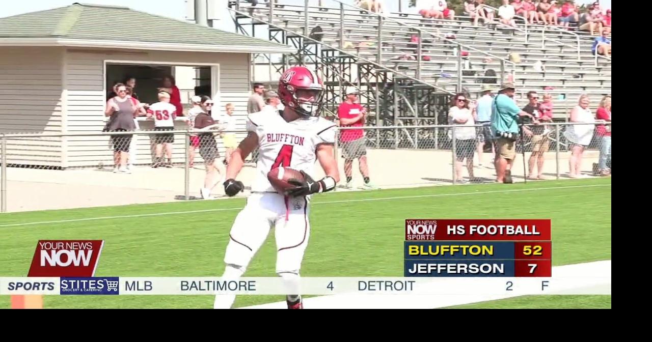 HS Football: Bluffton Dominates Jefferson 52-7 in NWC Season Opener ...