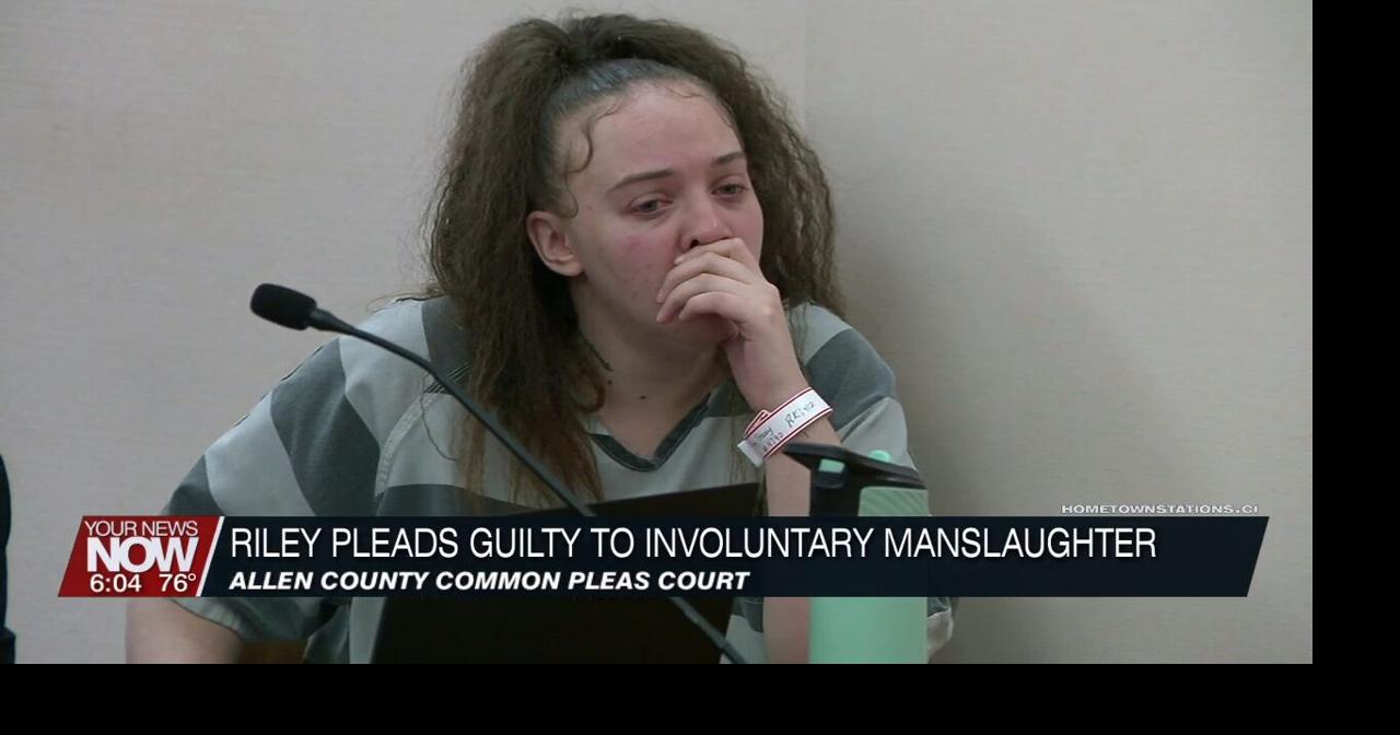 Riley pleads guilty to involuntary manslaughter and child endangerment ...