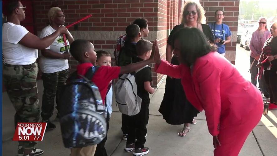 Lima mayor, first responders, and other community members show support ...