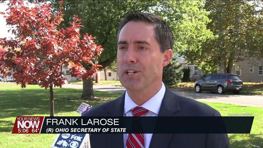 Secretary of State Frank LaRose expects big turnout for November 7th ...