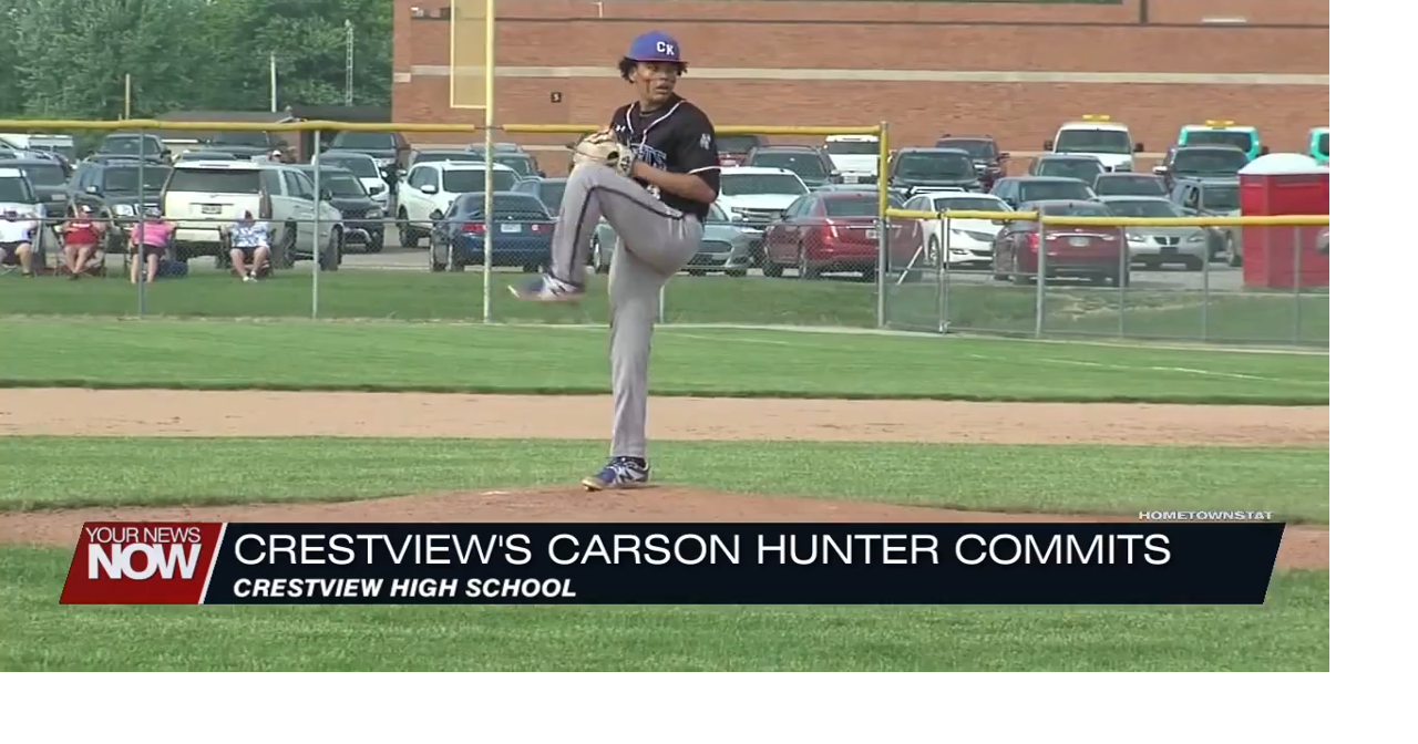 Crestview's RHP Carson Hunter Commits to University of St. Francis ...