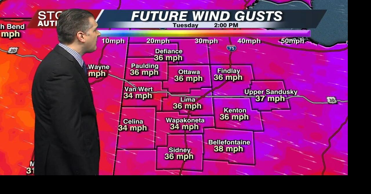 Chief Meteorologist Adam Musyt's Monday Evening Forecast ...