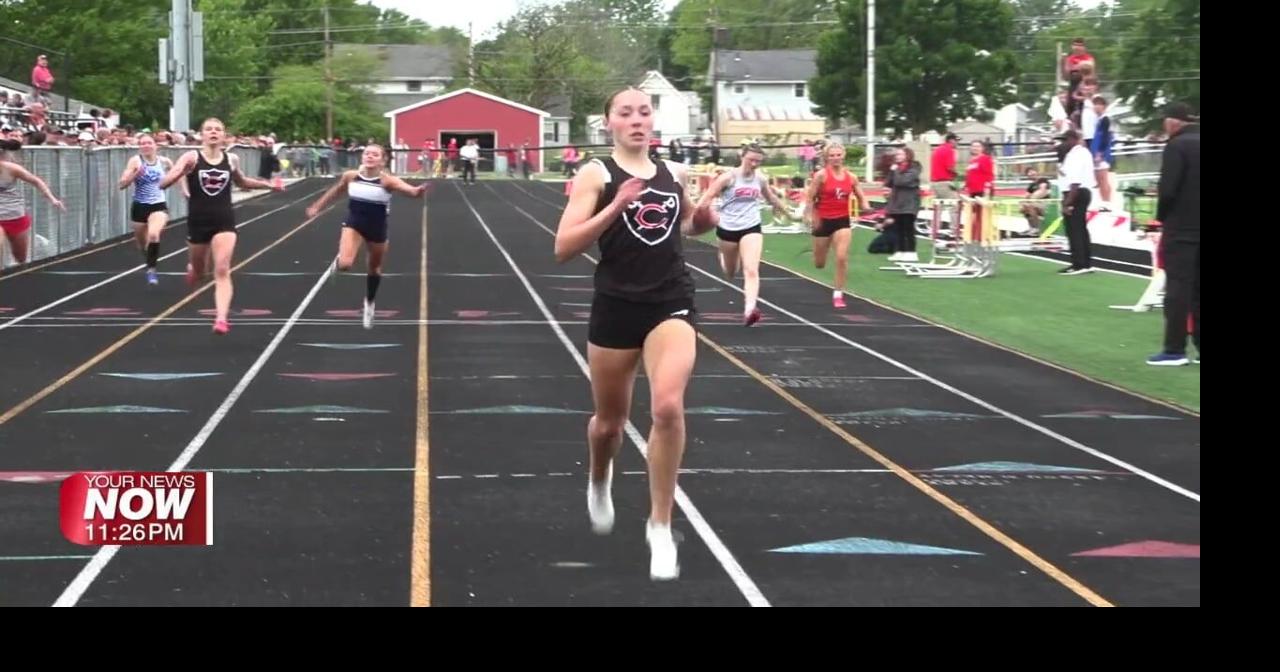 Coldwater's Izzy Zahn breaks state record as local athletes punch ...