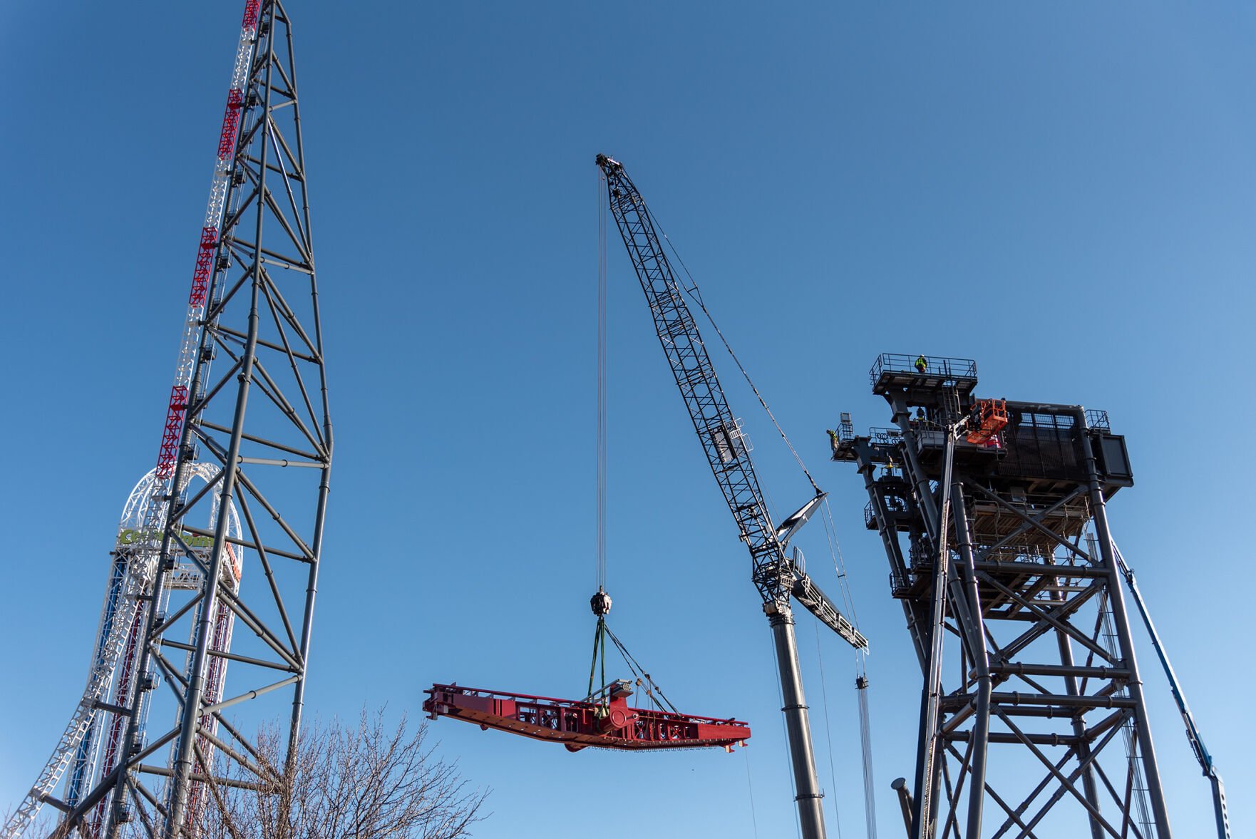 Cedar Point's Siren’s Curse construction reaches new heights with ...