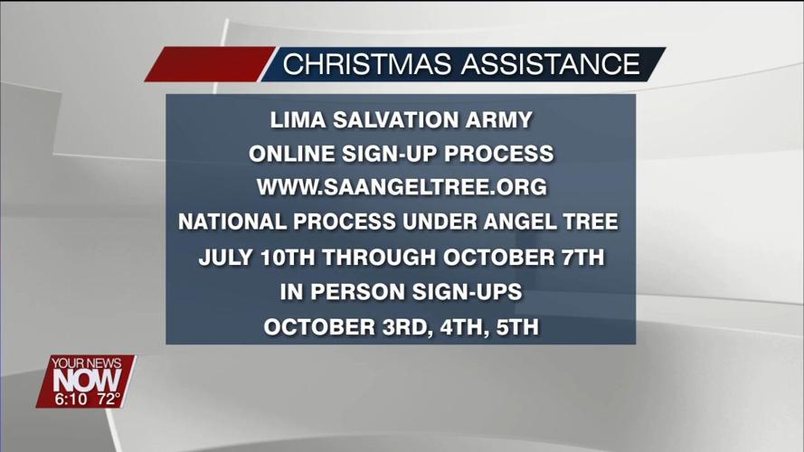 The Salvation Army will be offering online sign-ups for Christmas ...