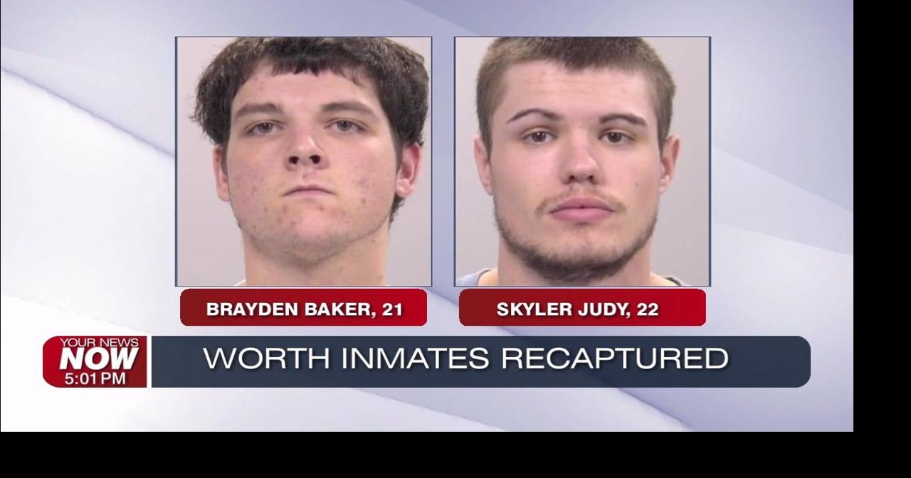 Two inmates recaptured after escape from WORTH Center in Lima | Allen ...
