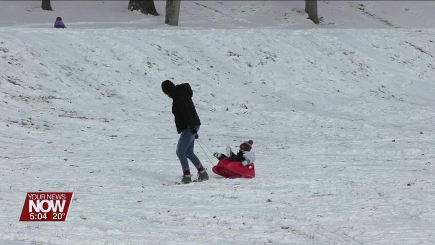 Kids enjoy some snow day fun at Faurot Park | News | hometownstations.com