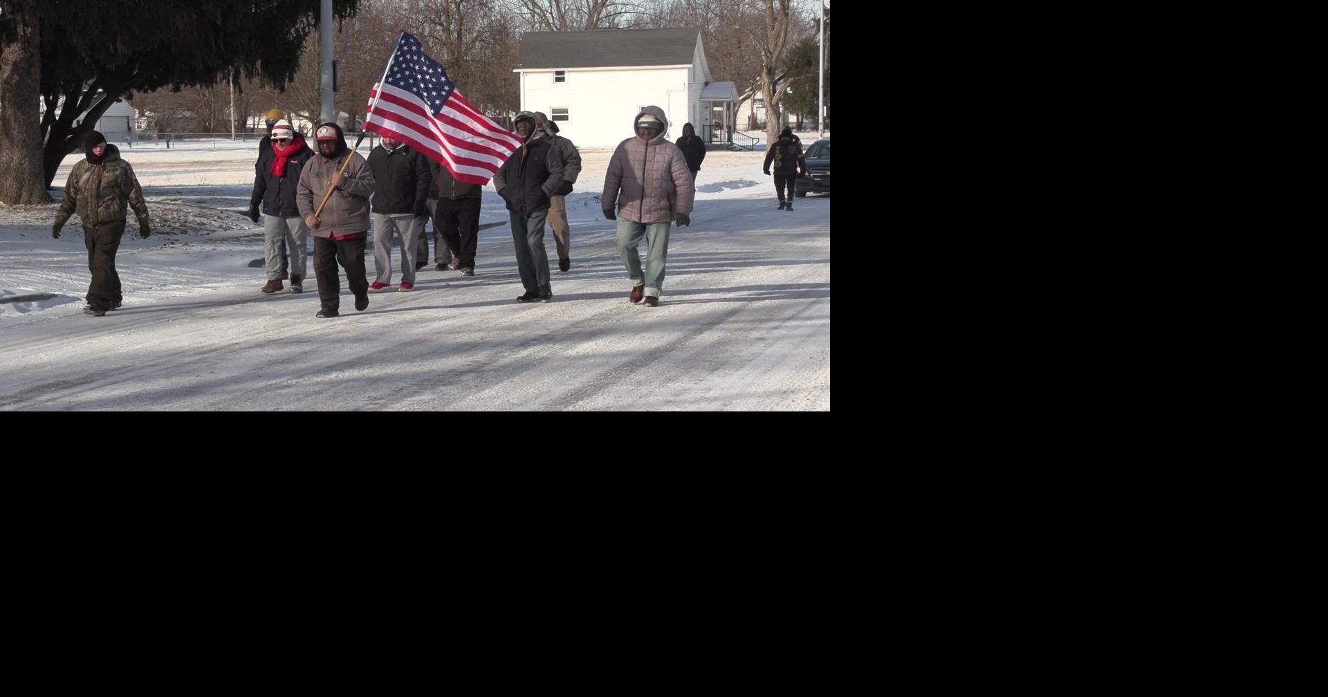 Lima councilman leads 17th annual MLK Peace March despite frigid ...