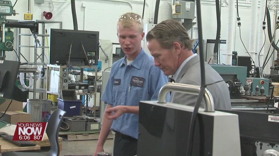 Husted tours Tri-Star Career Compact and connects with students ...