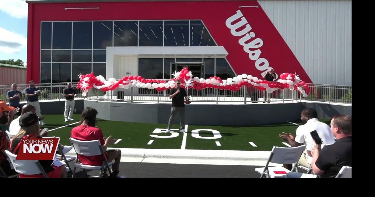 Wilson Football Factory in Ada unveils new state-of-the-art factory as ...