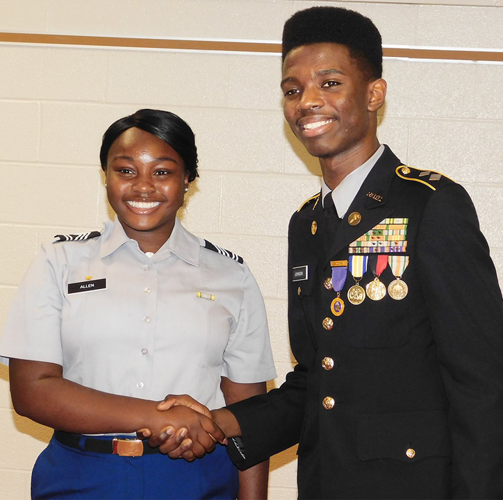 Cadets recognized at THS banquet | Thomasville Times | hpenews.com