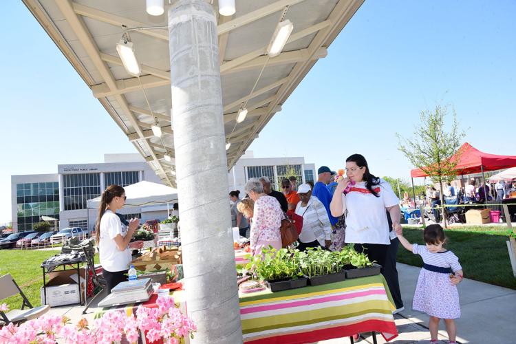 Photo Gallery: Grand opening of the High Point Public Library Plaza ...