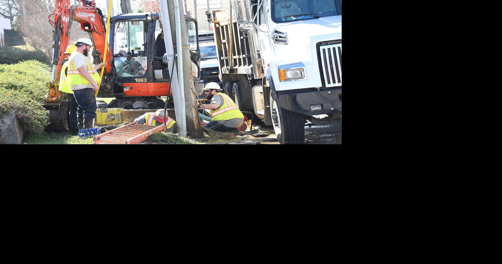 Wreck leads to water line rupture | News | hpenews.com