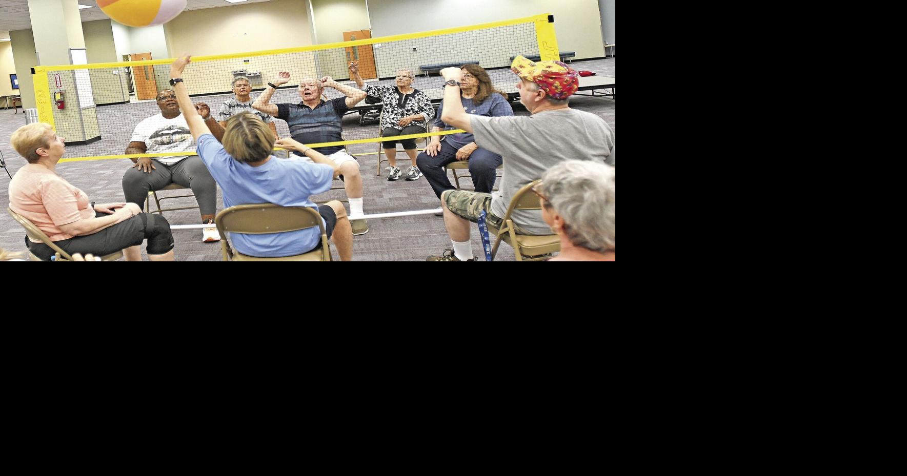 Chair volleyball at the Culler center | News | hpenews.com