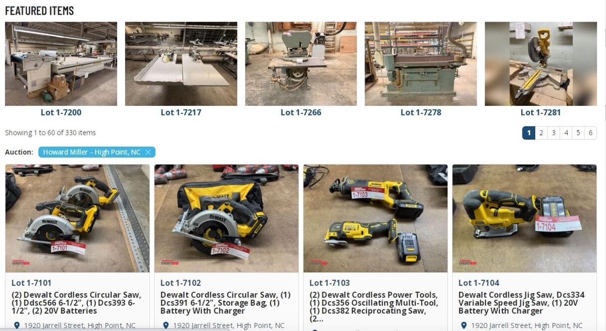 Woodmark Furniture equipment to be auctioned | News | hpenews.com