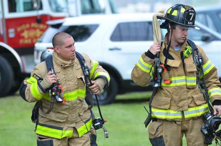 Photo Gallery: High Point Fire Department conducts a controlled burn ...