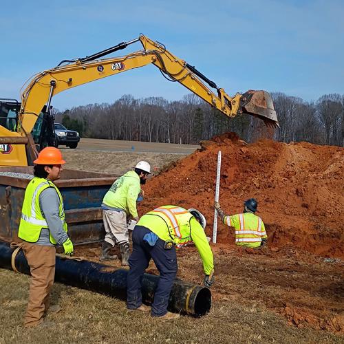 Water line relocation project underway | Local | hpenews.com