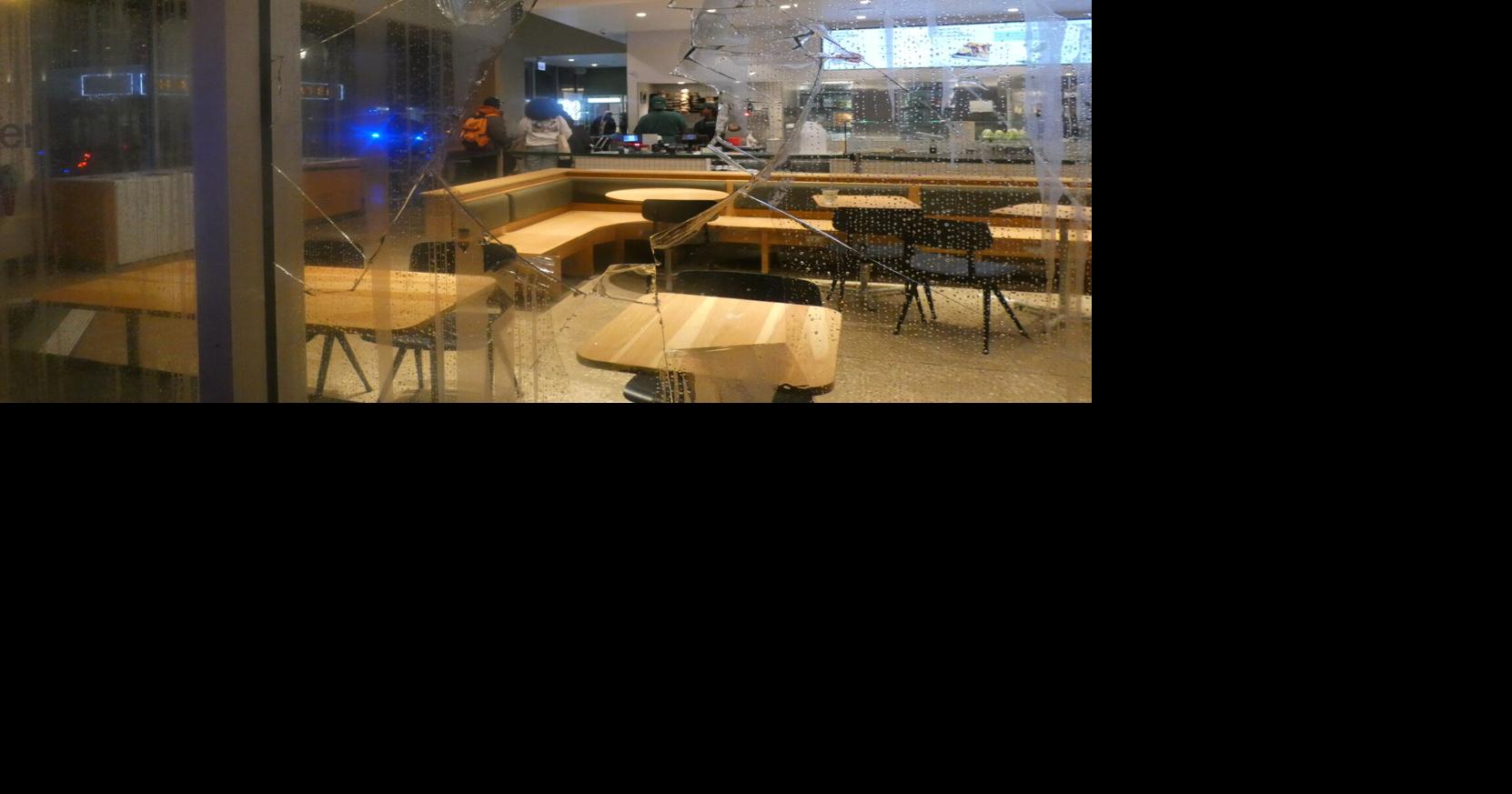 Multiple 53rd Street storefronts smashed Thursday night | Evening ...