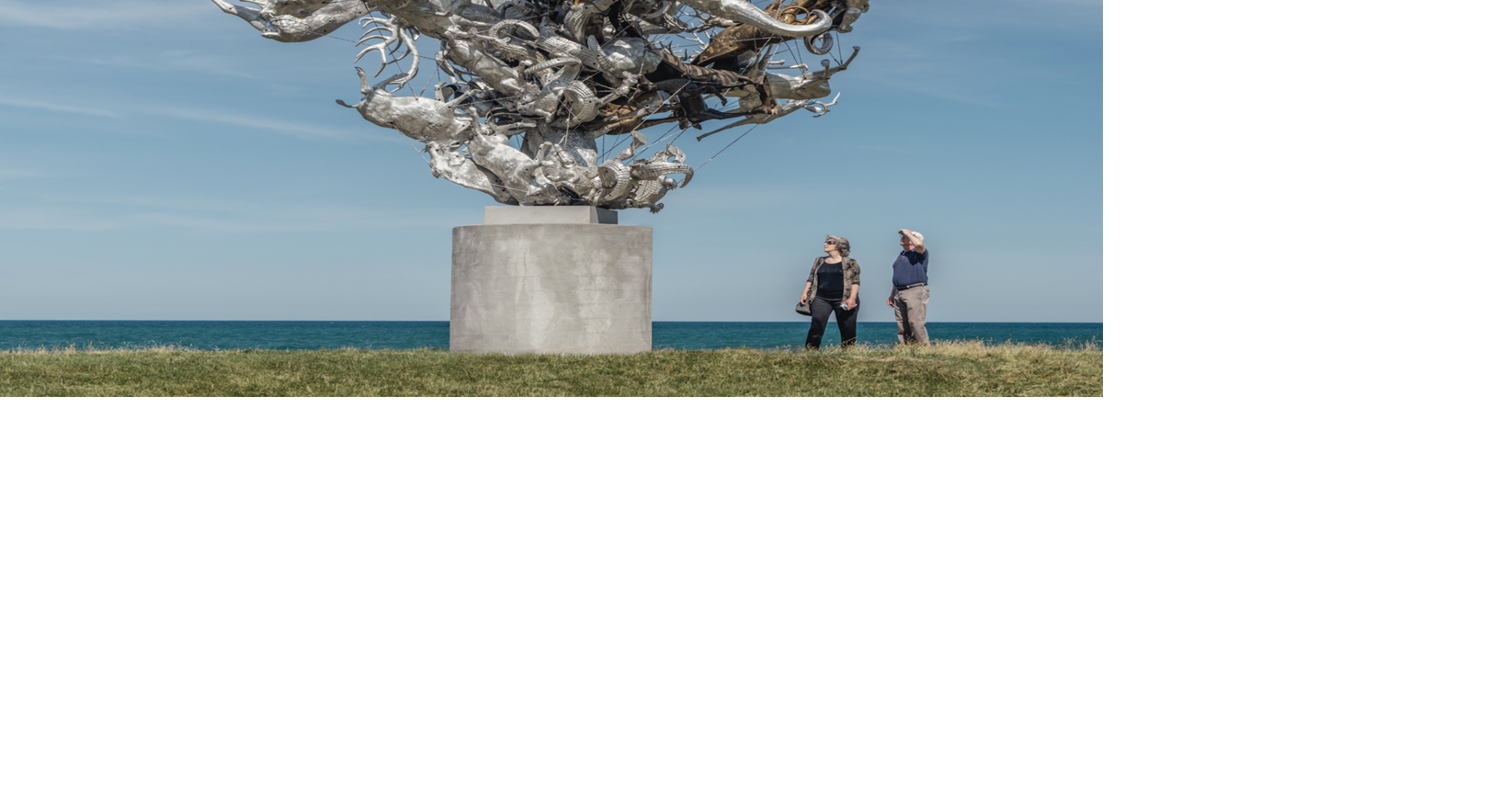 Nancy Rubins, renowned sculptor, installs new piece at the Point with ...
