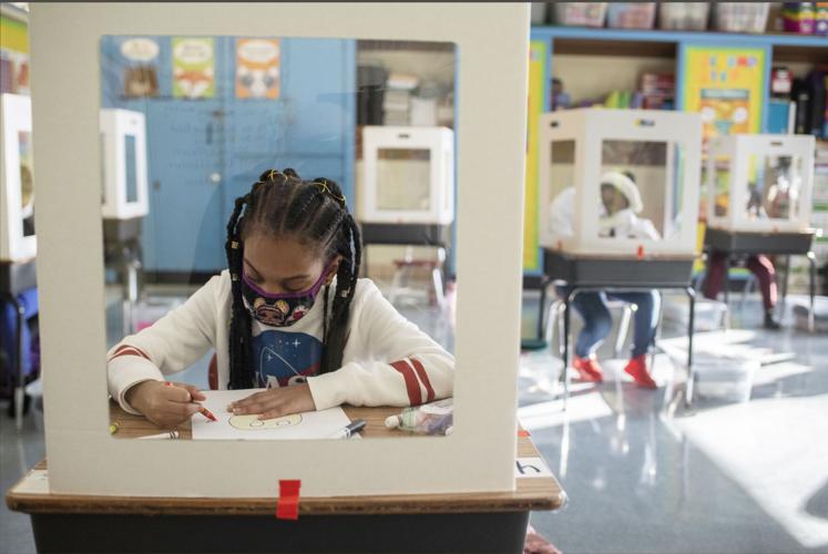 At Shoesmith, a busy first week of hybrid learning | Local News ...