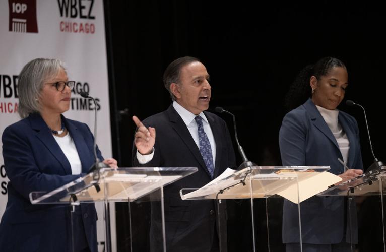 Democrats clash over ICE, taxes and campaign money in Senate debate ...