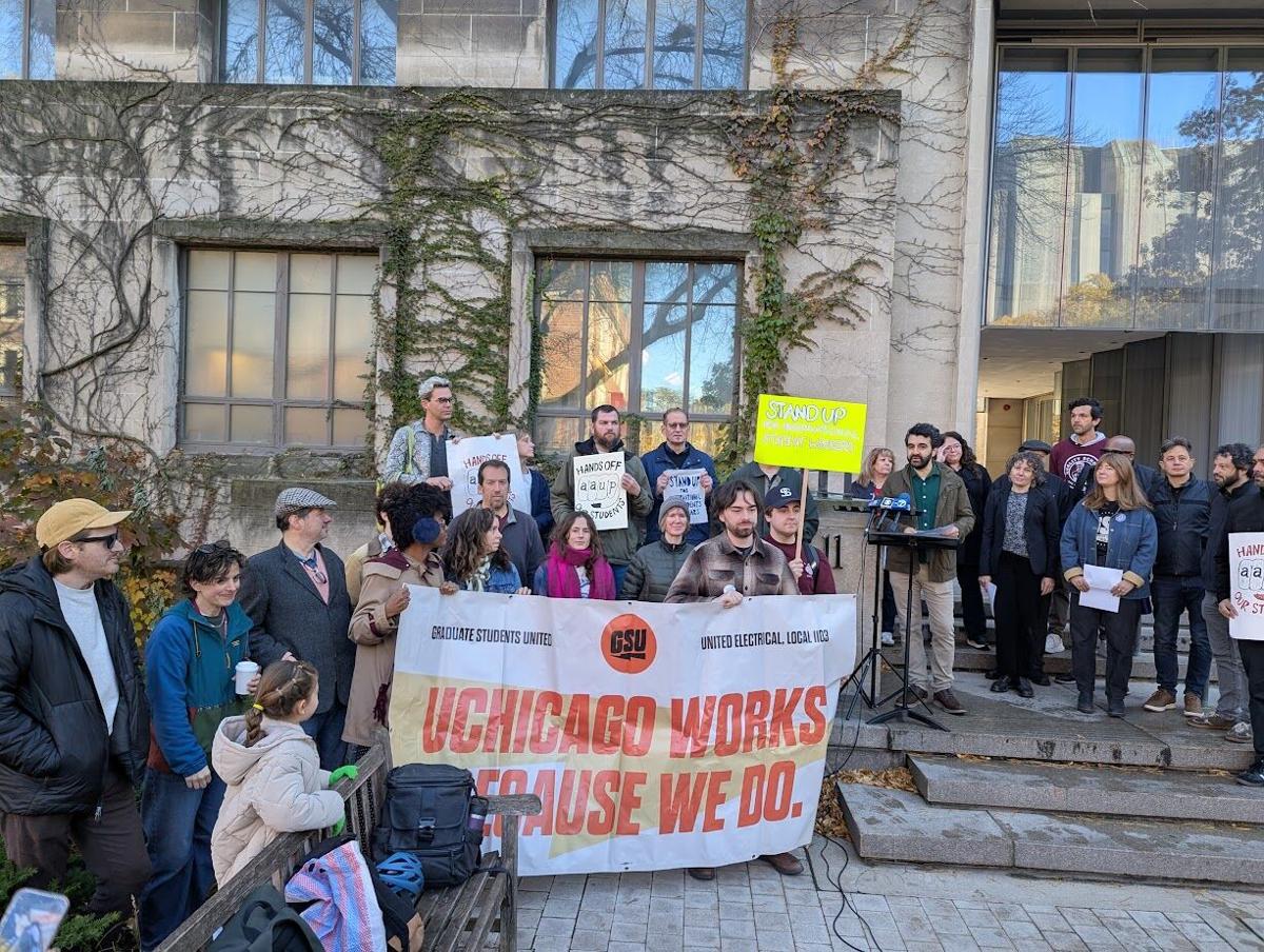 Campus unions urge U. of C. to stand up to ICE | Evening Digest ...
