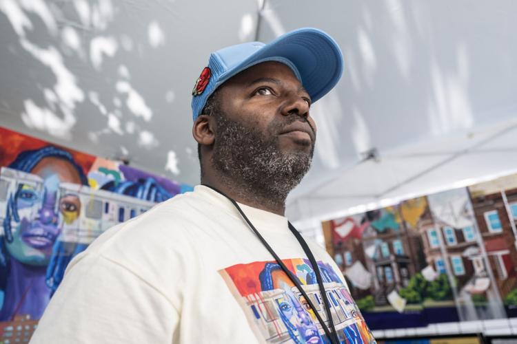 Damon Lamar Reed debuts at 57th Street Art Fair | Evening Digest ...