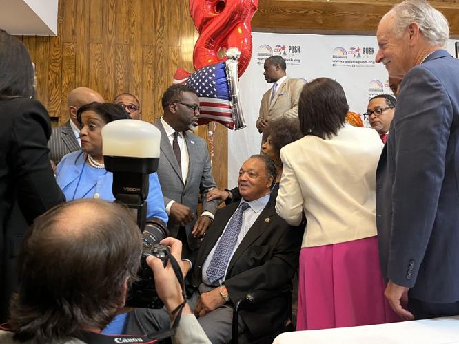 Rev. Jesse Jackson honored at Rainbow PUSH convention | Evening Digest ...