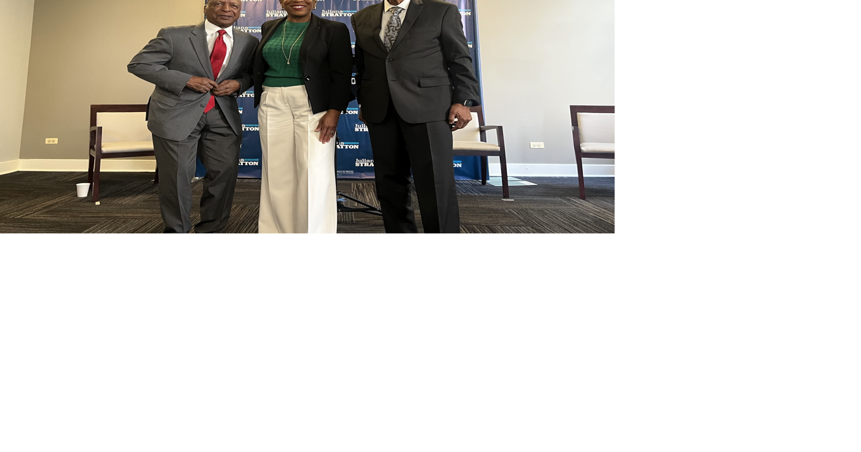 Rush, White throw support behind Stratton’s Senate bid | Evening Digest ...