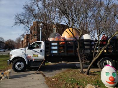 Nichols Park clowns make 'eggs-odus' | Evening Digest | hpherald.com