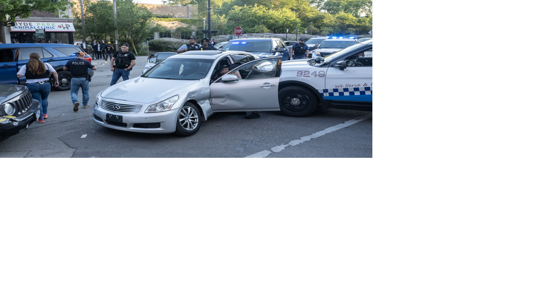 High speed chase ends in multi-vehicle crash on 53rd | Evening Digest ...