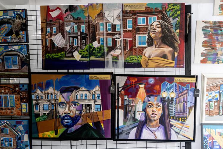 Damon Lamar Reed debuts at 57th Street Art Fair | Evening Digest ...
