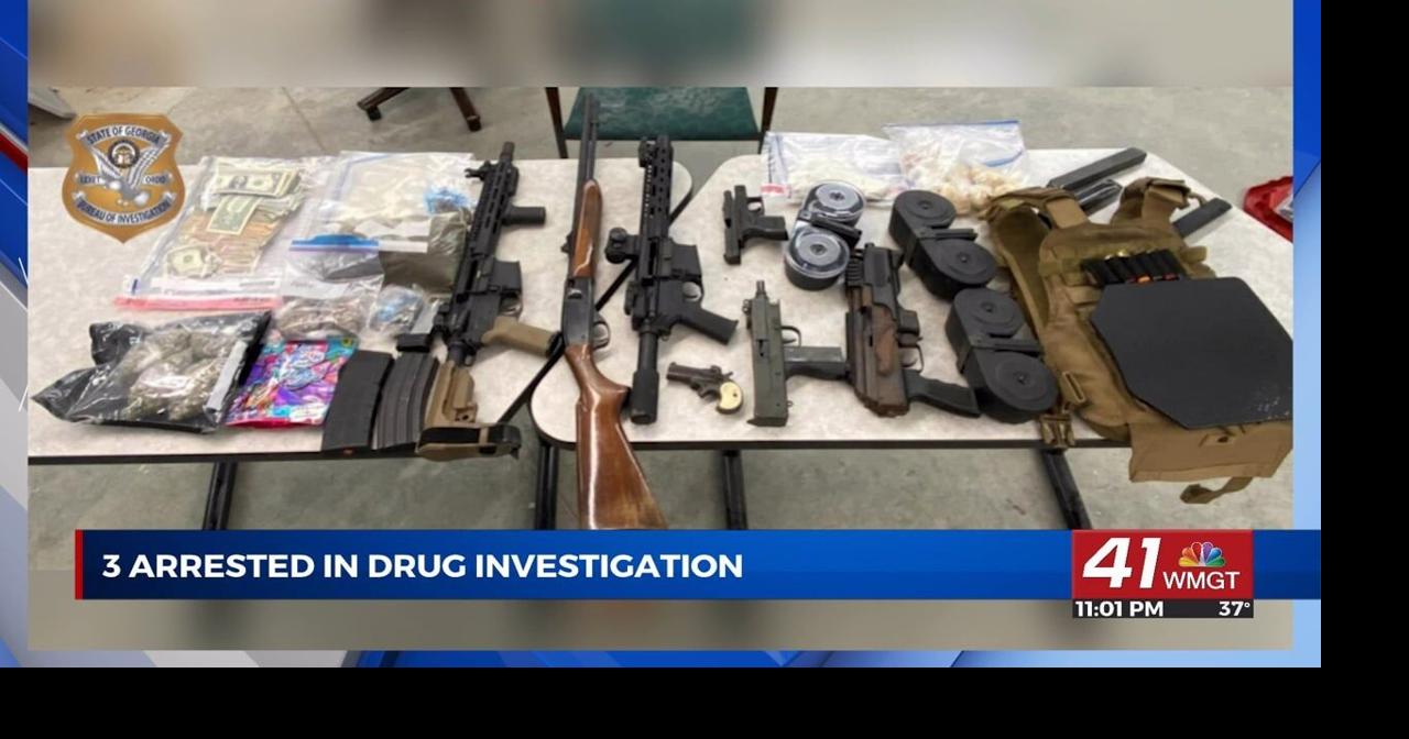 GBI arrests three in Middle Georgia drug bust; meth trafficking ...