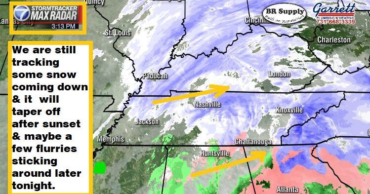 Snow Out Tonight, Cold Sticking Around into Next Week! | Weather | hub ...