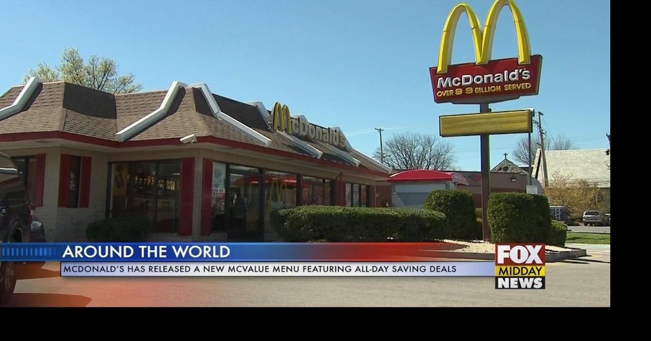 McDonald’s Rolls Out New “McValue” Menu | Homepage Top Stories | hub ...