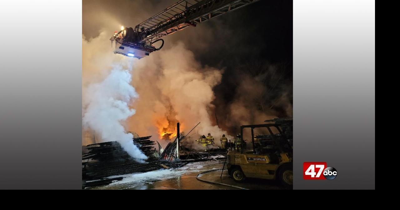Fire destroys Talbot Co. commercial building | Local News | hub.wmdt.com