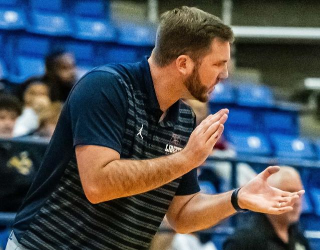 Patriot Fan Zone ~ Basketball coach Parker Hicks & Tookie Johnson ...