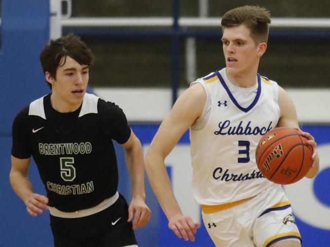 BOYS BASKETBALL | Lubbock Christian at Brentwood Christian photo ...