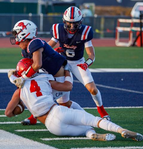 FOOTBALL | Albany outlasts new-look Trinity Christian with effective ball-control offense ...