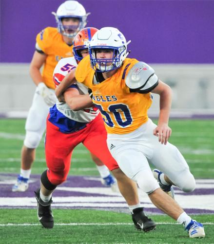 FOOTBALL | Eagles stay steady, Timmons shines bright in 63-32 triumph ...