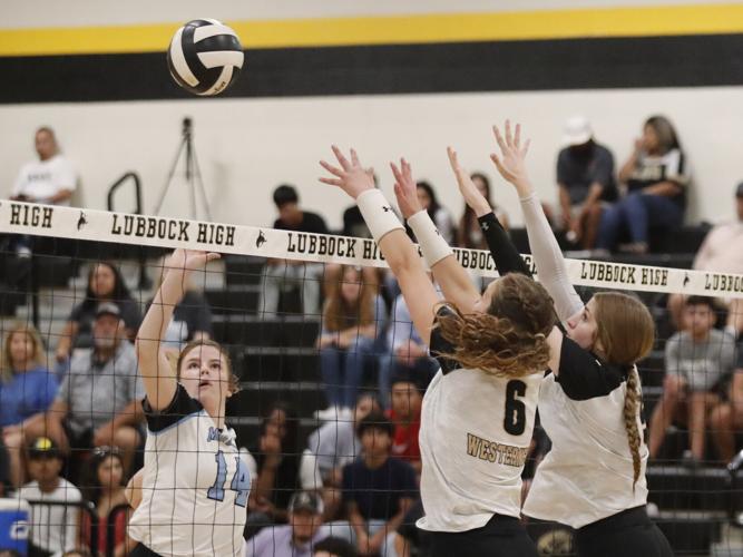 VOLLEYBALL | Lady Plainsmen find timely late groove to outlast Lady ...