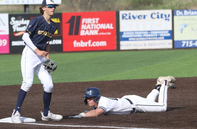 Baseball: Hudson survives late River Falls rally to forge tie for first ...